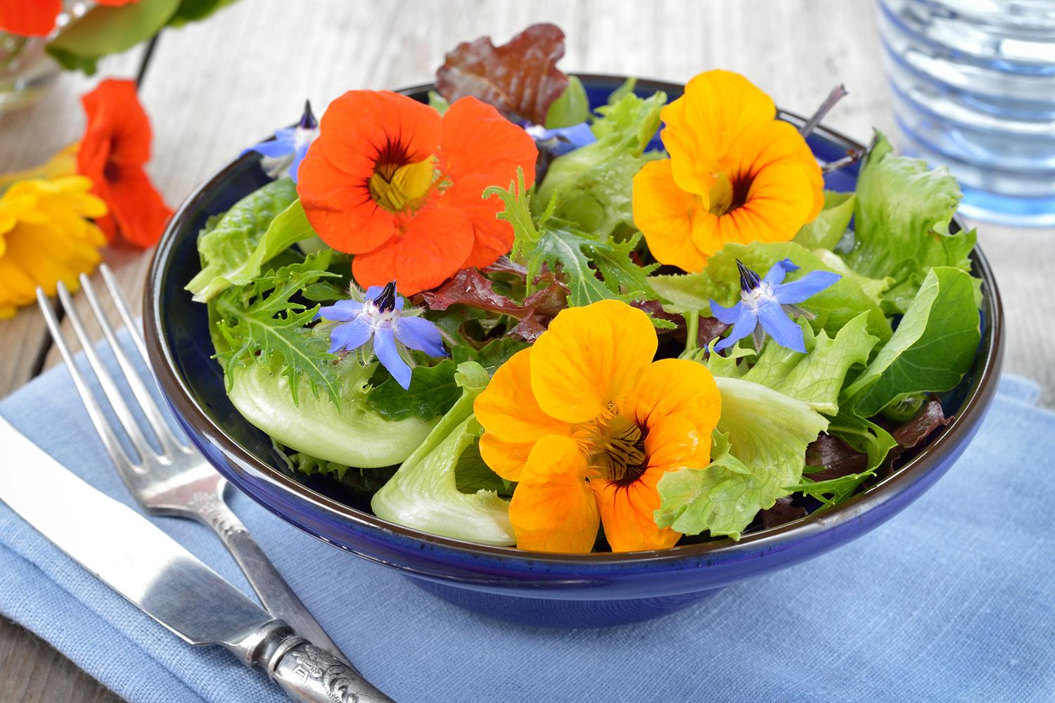 Edible Flowers | Country Village Nutrition